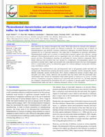 Antimicrobial Properties Of Mahamanjishthadi Kadha - SDL INDIA